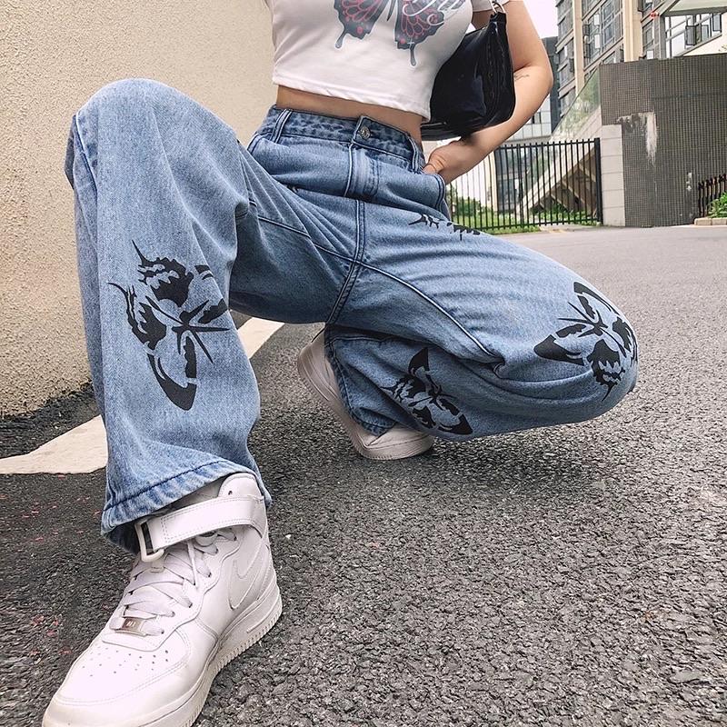 Butterfly Flutter Jeans 🦋 - Sour Puff Shop