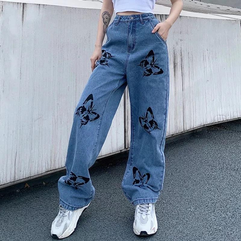Butterfly Flutter Jeans 🦋 - Sour Puff Shop